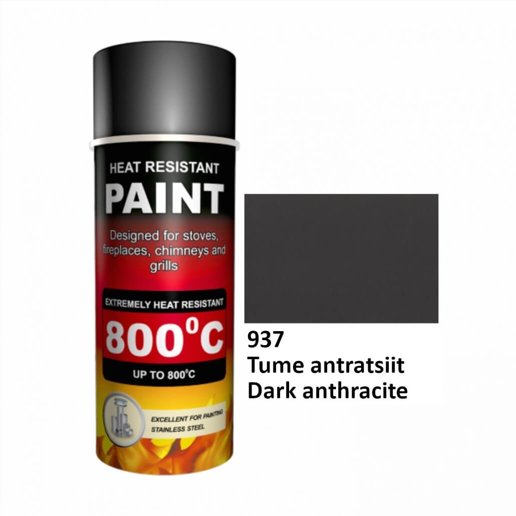 Kuumakindel värv 937 Tume antratsiit 400ml aerosool/sprei Hansa | Uuri ...