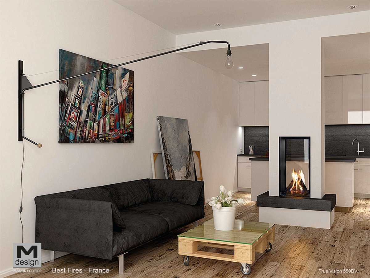 Gaasikamin TrueVision seeria M-Design | Uuri lähemalt! - Kaminakoda