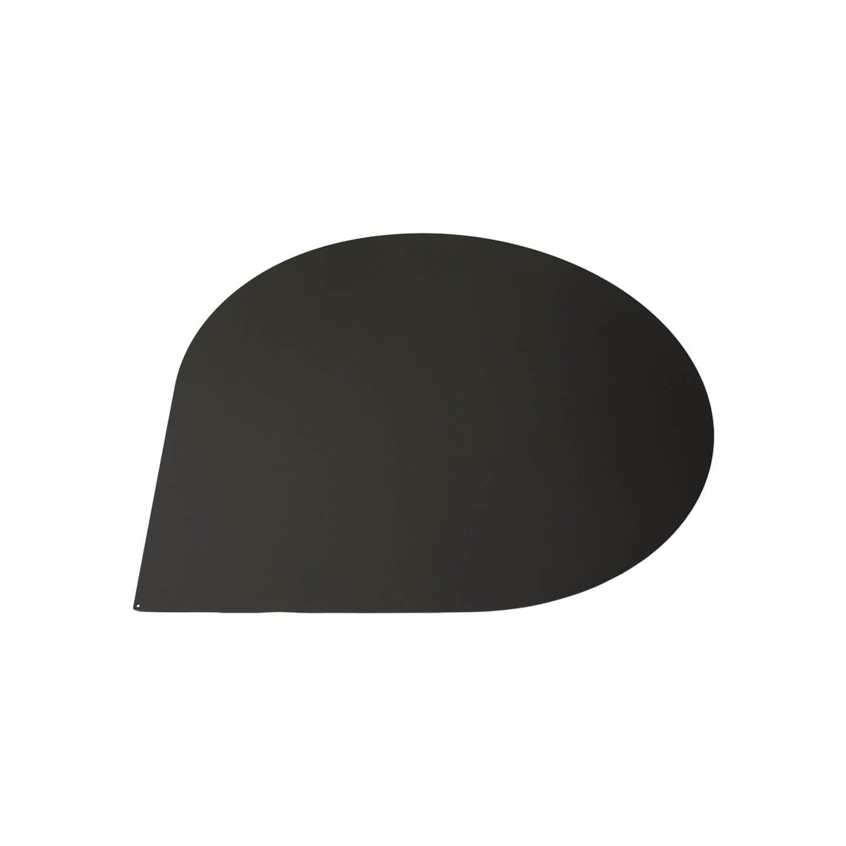 Ahju/ kaminaesine plekk 1000x1000 Tilk must matt - Kaminakoda